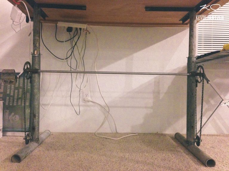DIY Adjustable Standing Desk | Kevin Jantzer